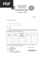 Request Form 137 | PDF