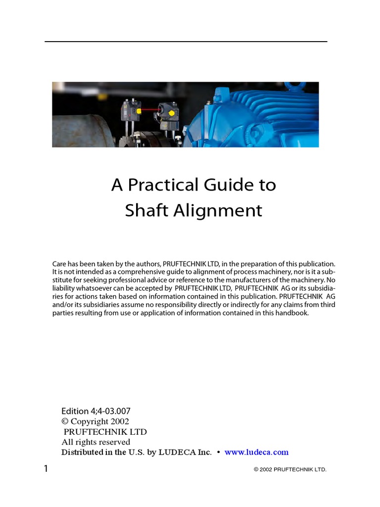 A Practical Guide To Shaft Alignment | PDF | Bearing (Mechanical ...