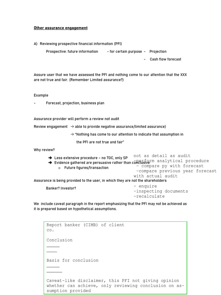 PFI Part 1 | Download Free PDF | Audit | Business