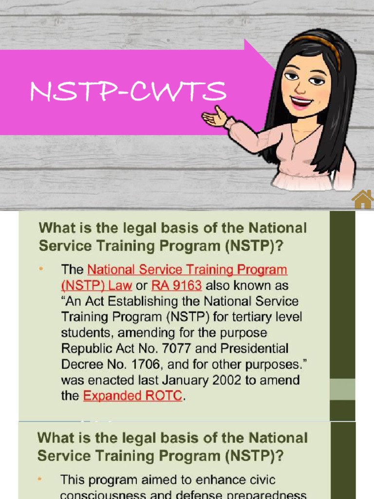 NSTP CWTS | PDF