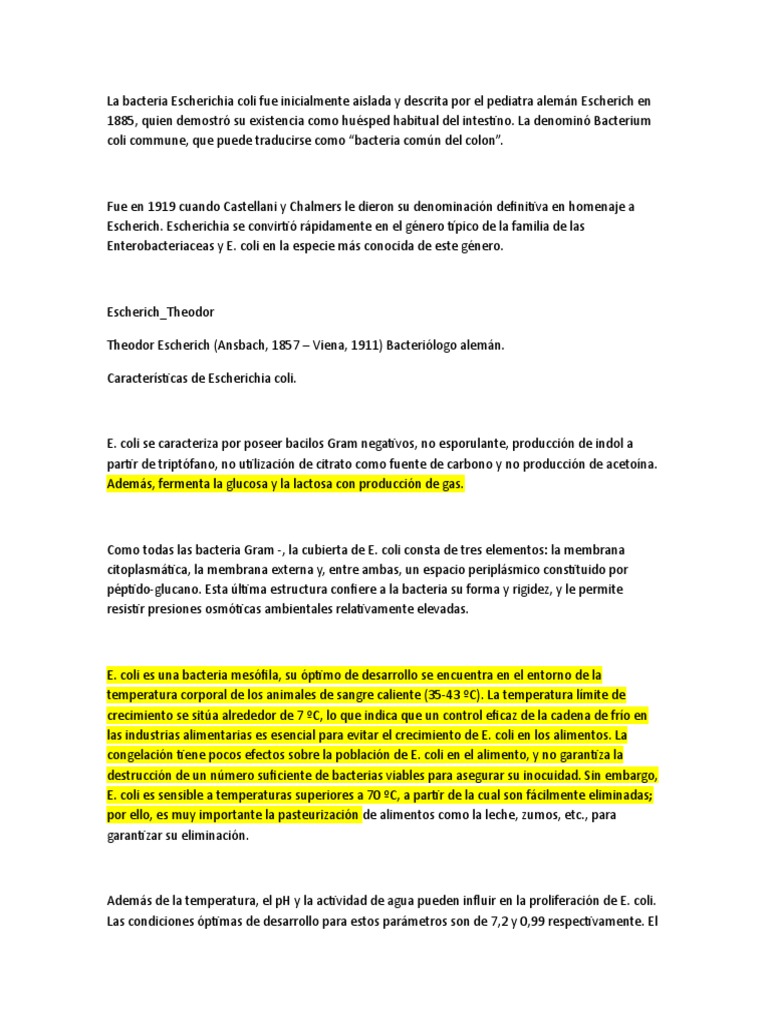 Redaccion de Informe Micro Dilusiones Seriadas | PDF | Escherichia coli ...