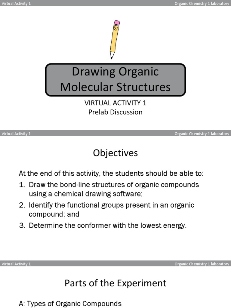 Drawing Organic Molecular Structures: An Introduction to Functional ...