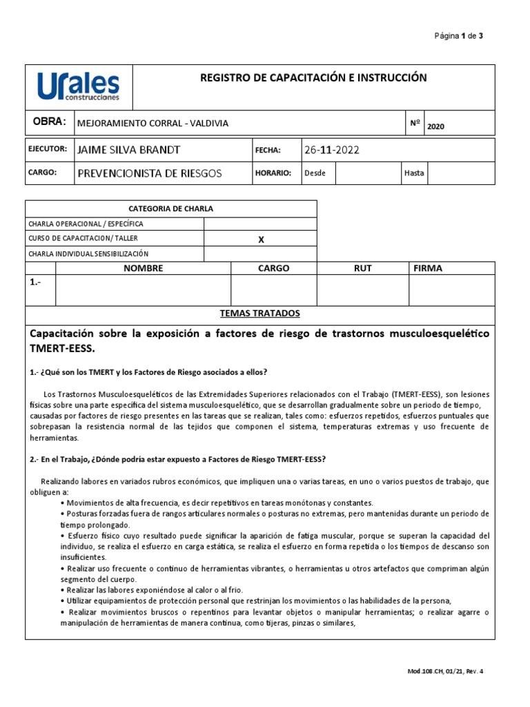 Capacitación TEMERT-EESS | PDF | Medicina CLINICA | Enfermedades y trastornos