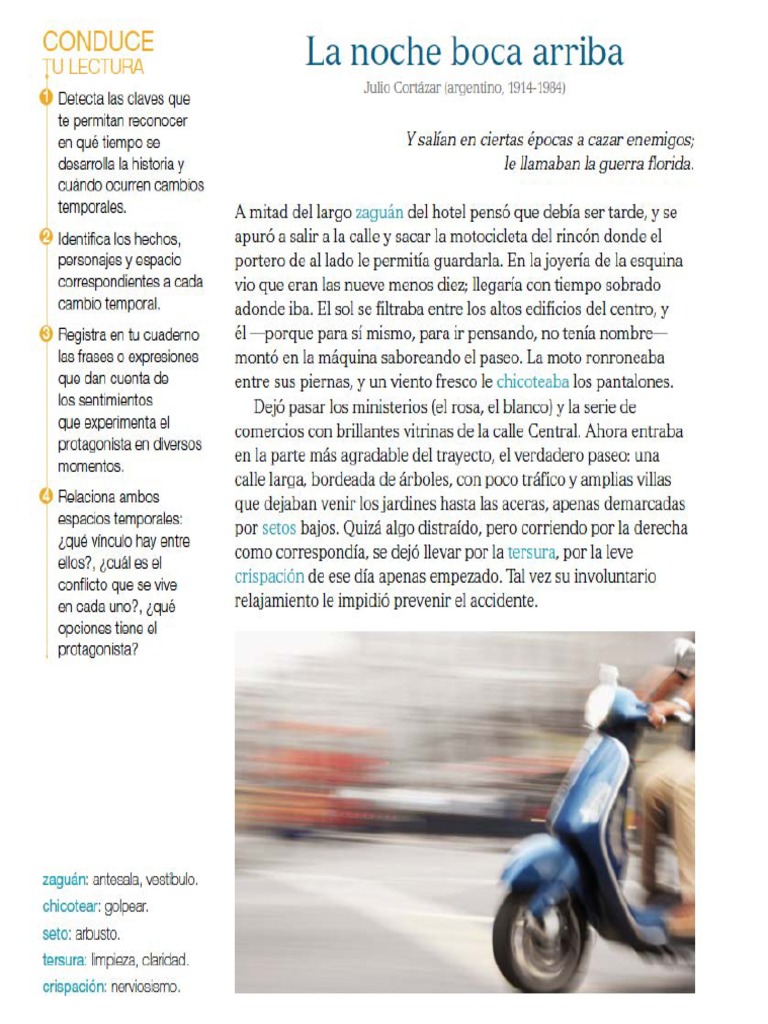 La Noche Boca Arriba | PDF