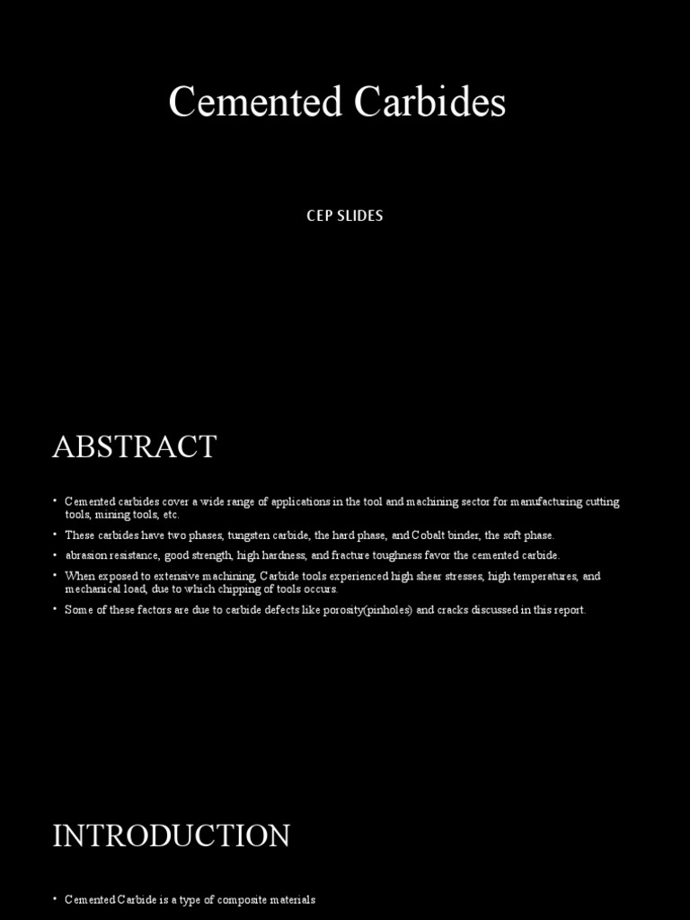 Powder CEP Slides | PDF | Sintering | Tungsten