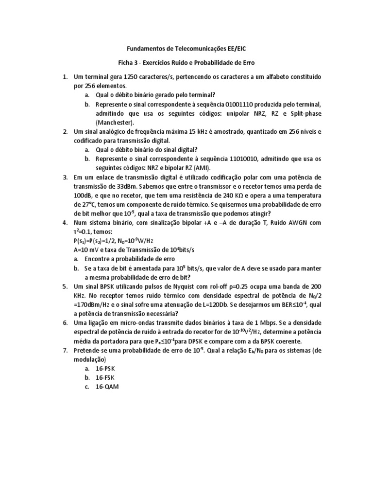 Ficha 3-FT PDF | PDF