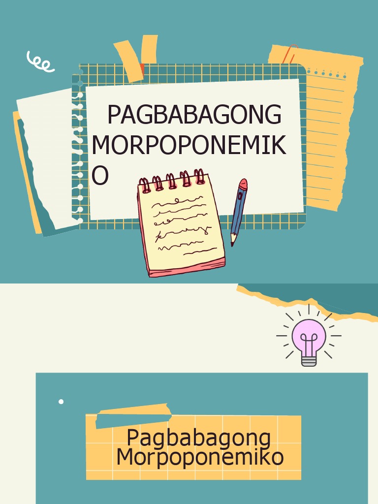 Pagbabagong Morpoponemiko | PDF