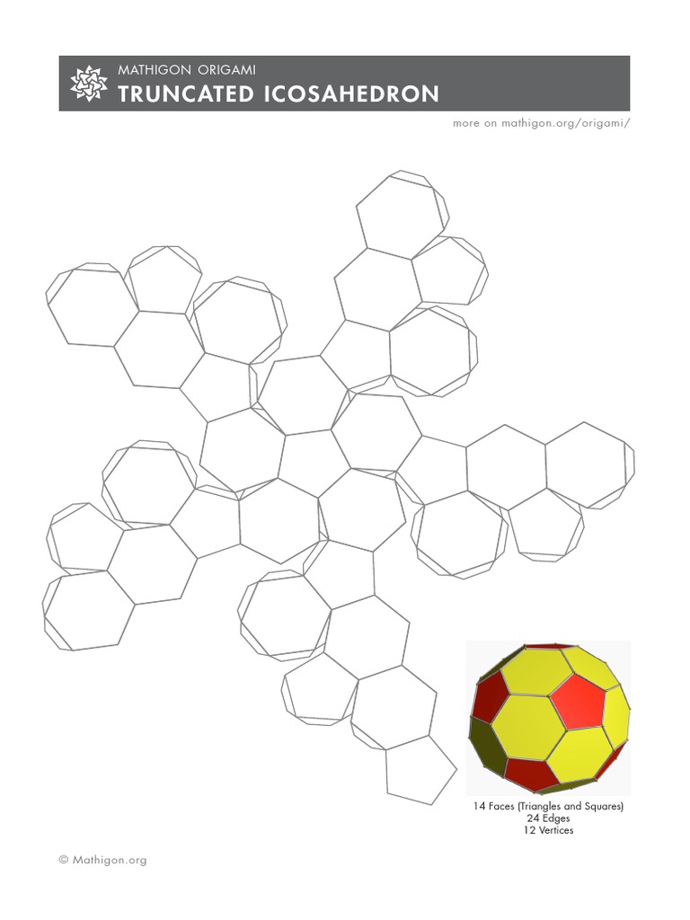 Truncated Icosahedron | PDF
