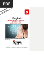 Eng9 - Q4 - Wk1 - Mod1 - Determinine The Relevance and Truthfulness of The Ideas Presented From ...