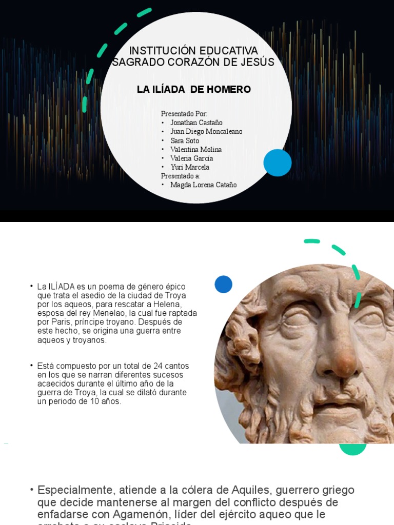 La Iliada de Homero | PDF | Héctor | Aquiles