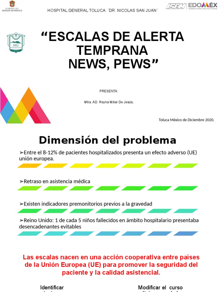 Escala de News y Pews Validada | PDF | Unidad de Cuidados Intensivos ...