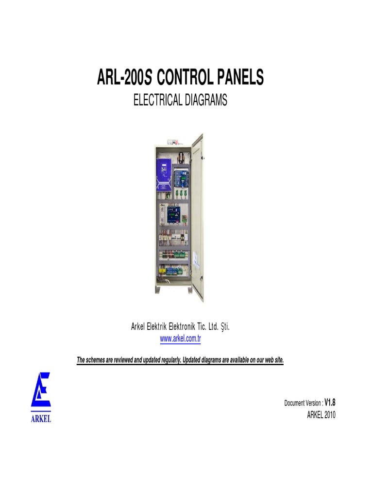 ARL-200S Electrical Diagrams V18.en PDF | PDF | Relay | Switch