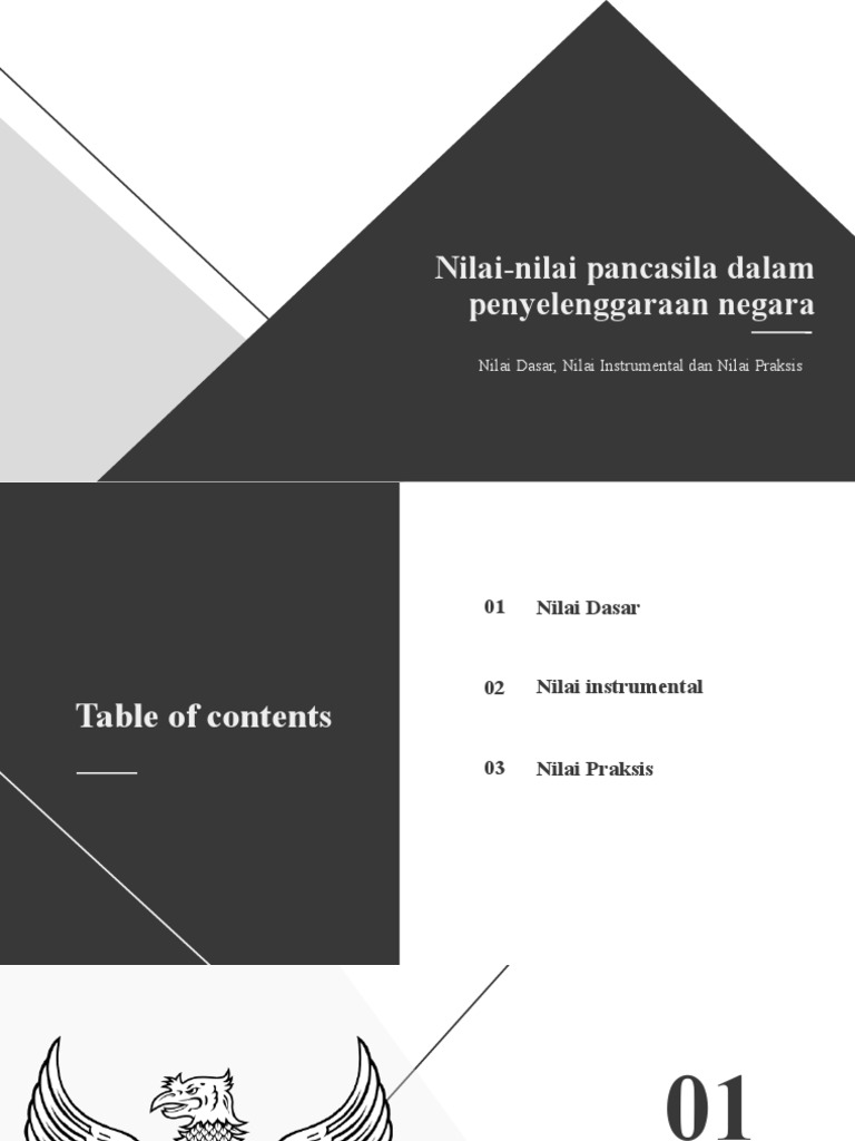 Nilai Dasar Instrumental Dan Praksis Pancasila | PDF