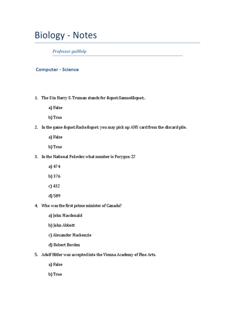 Logic Notes - Summer Semester 2002 | PDF