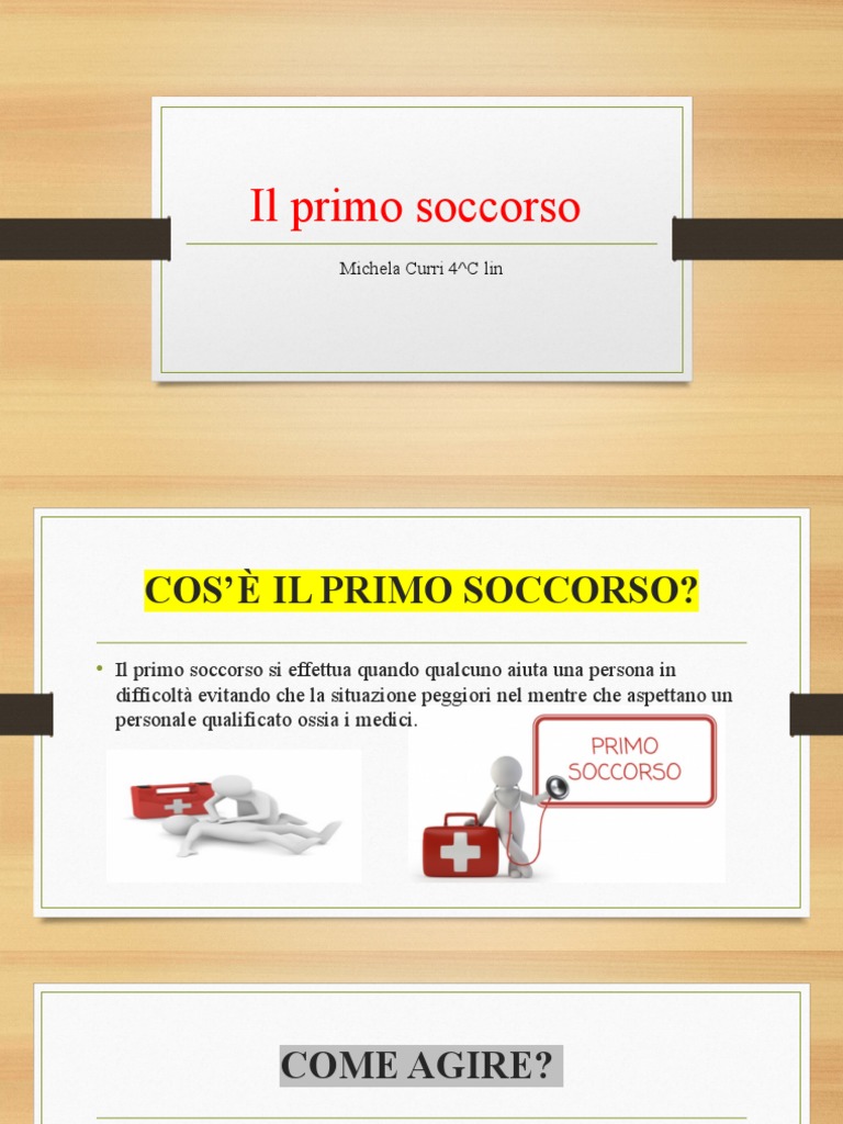 power point primo soccorso 2.pptx | PDF