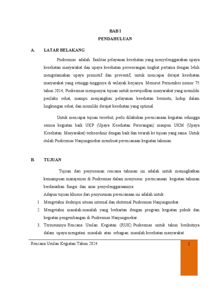 RUK 2024 (Edit Terakhir) | PDF