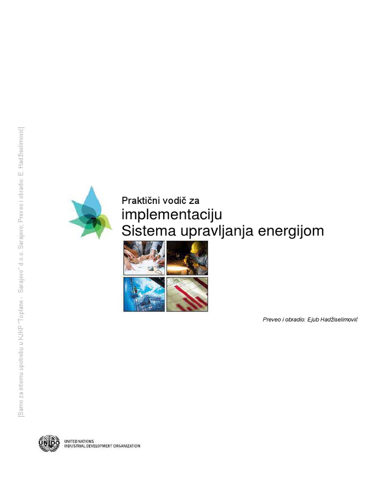 Prakticni Vodic Za Implementaciju EnMS BH UNIDO | PDF | Sustainability | Efficient Energy Use