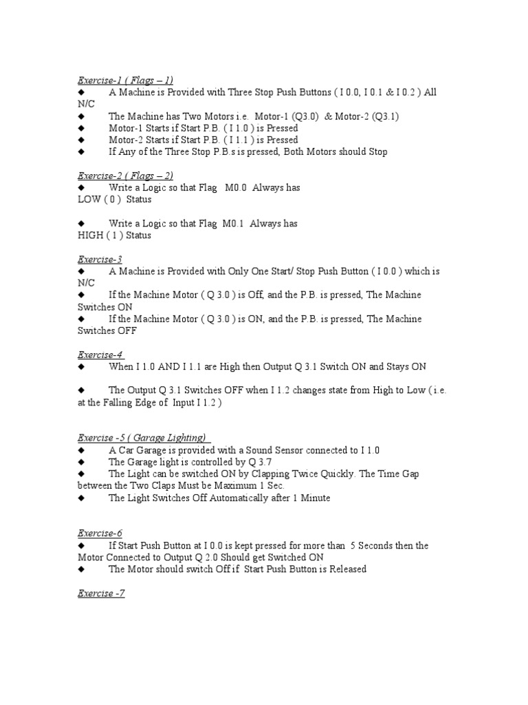 Exercise Pdf Switch Equipment