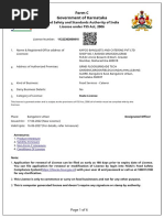 FSMS Declaration for Food Safety Compliance | PDF | Food Safety ...