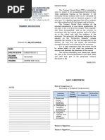 Trainees Record Book Sample | PDF | Behavior Modification | Learning