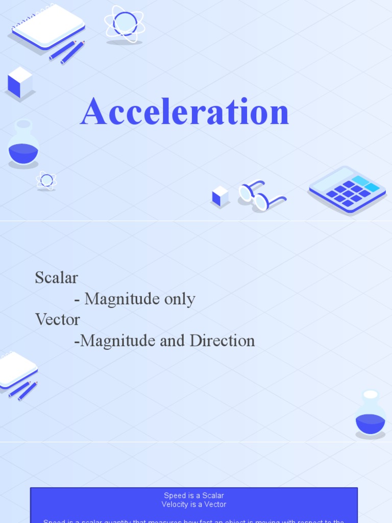Grade 7 Acceleration | PDF