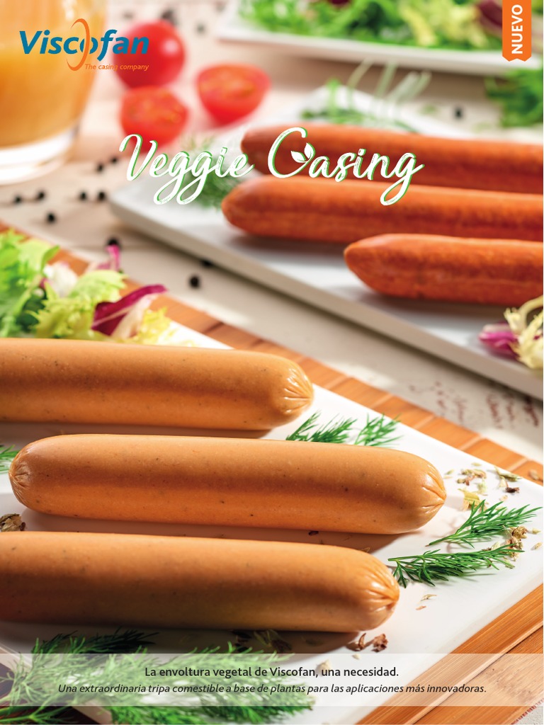 Envoltura Vegetal Viscofan Veggie | PDF | Carne | Nutrición