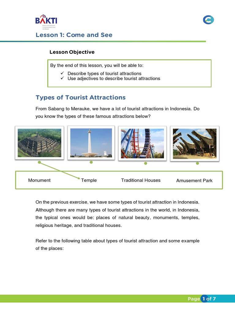 Lesson 1 - Advanced - Come and See | PDF