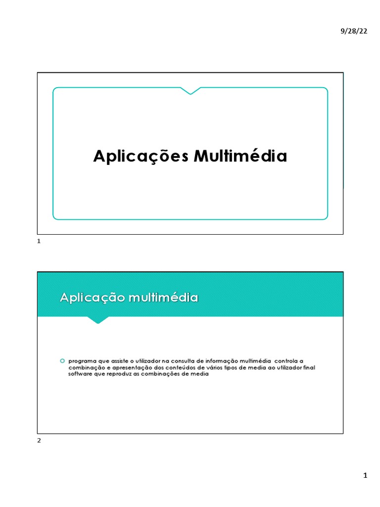 M3 - Aplicações Multimédia | PDF | Publicidade | Informação