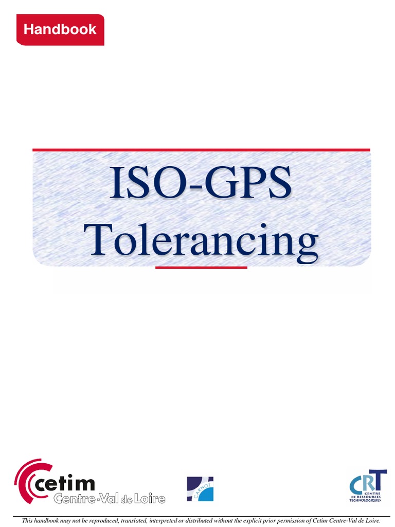 Handbook ISO GPS Tolerancing Cetim CVDL EN V1.02d PDF | Download Free PDF | Engineering ...