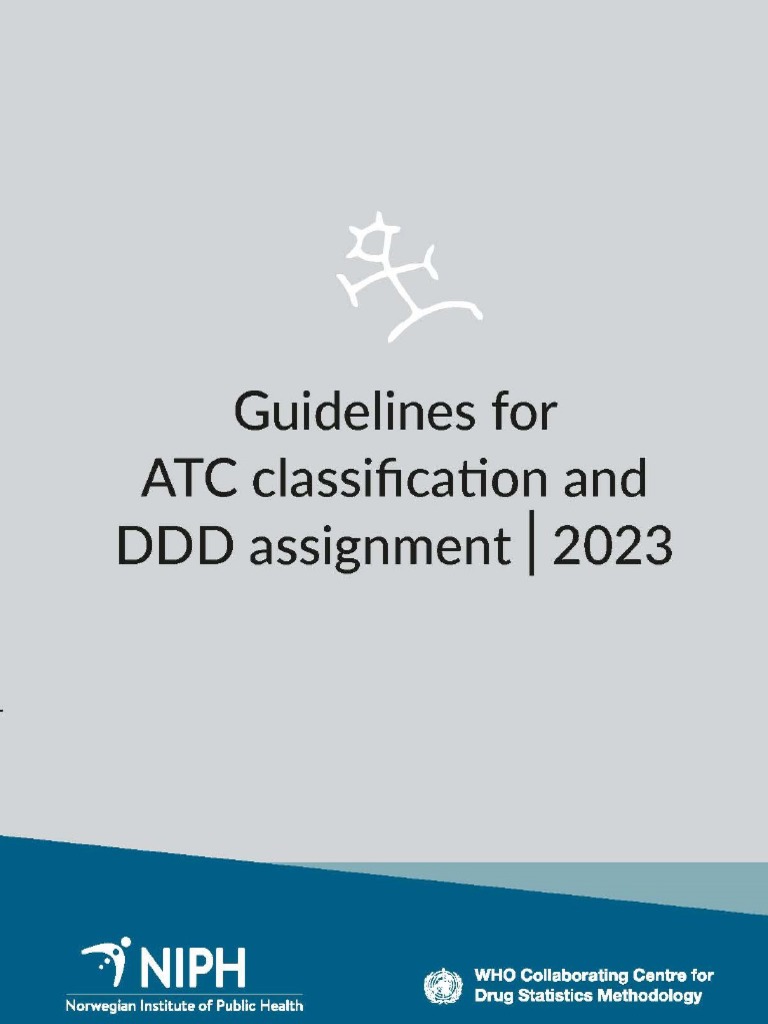 2023 - Guidelines - For ATC Classification & DDD Assignment PDF | PDF | Medicine | Medicinal ...