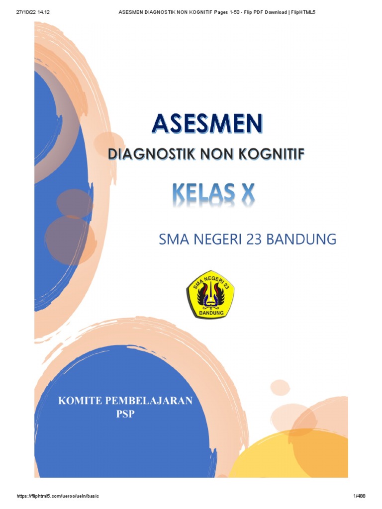 Non-Cognitive Diagnostic Assessment | PDF