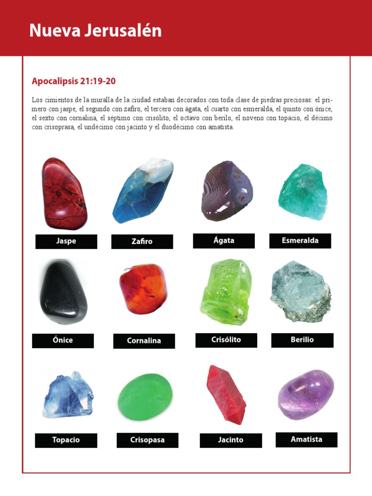Las 12 piedras preciosas del Apocalipsis | PDF