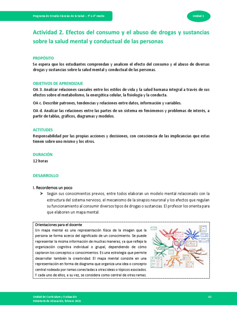 Consumo de Drogas - PDF PDF | PDF | La dependencia de sustancias | Mente
