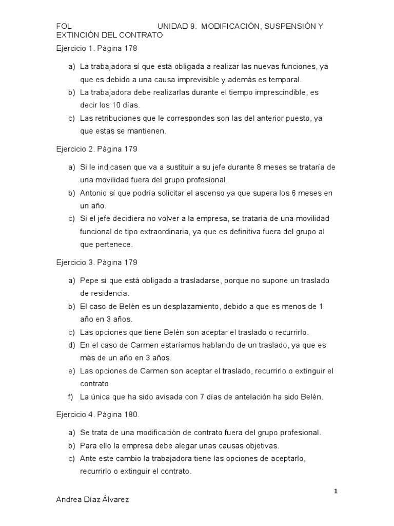 Unidad 9. FOL | PDF Unidad 9. FOL | PDF