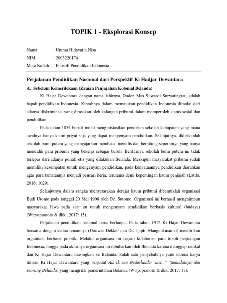 TOPIK 1 - Eksplorasi Konsep | PDF