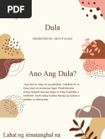 Ano Ang Dula | PDF