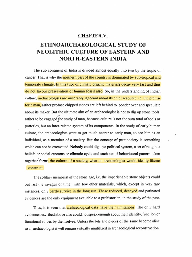 Ethno Archaelogy 1 Pdf Pdf Archaeology Pottery