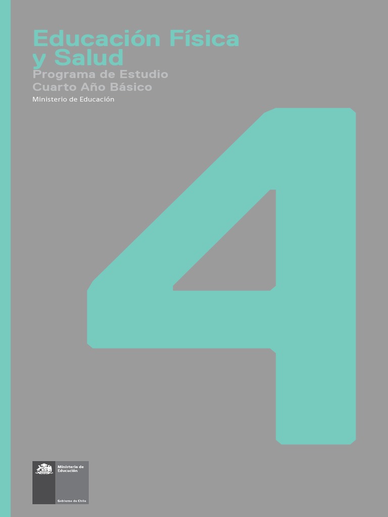 Programa Estudio de Educación Física y Salud 4° Básico PDF | PDF | Evaluación | Aprendizaje