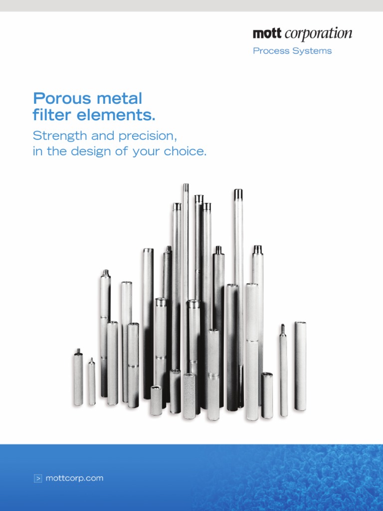 Mott - HyPulse Element Filter | PDF | Pipe (Fluid Conveyance) | Filtration