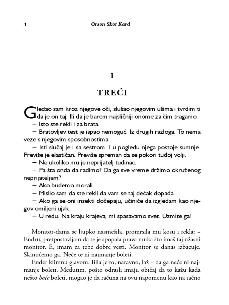 Enderova Igra 1 | PDF