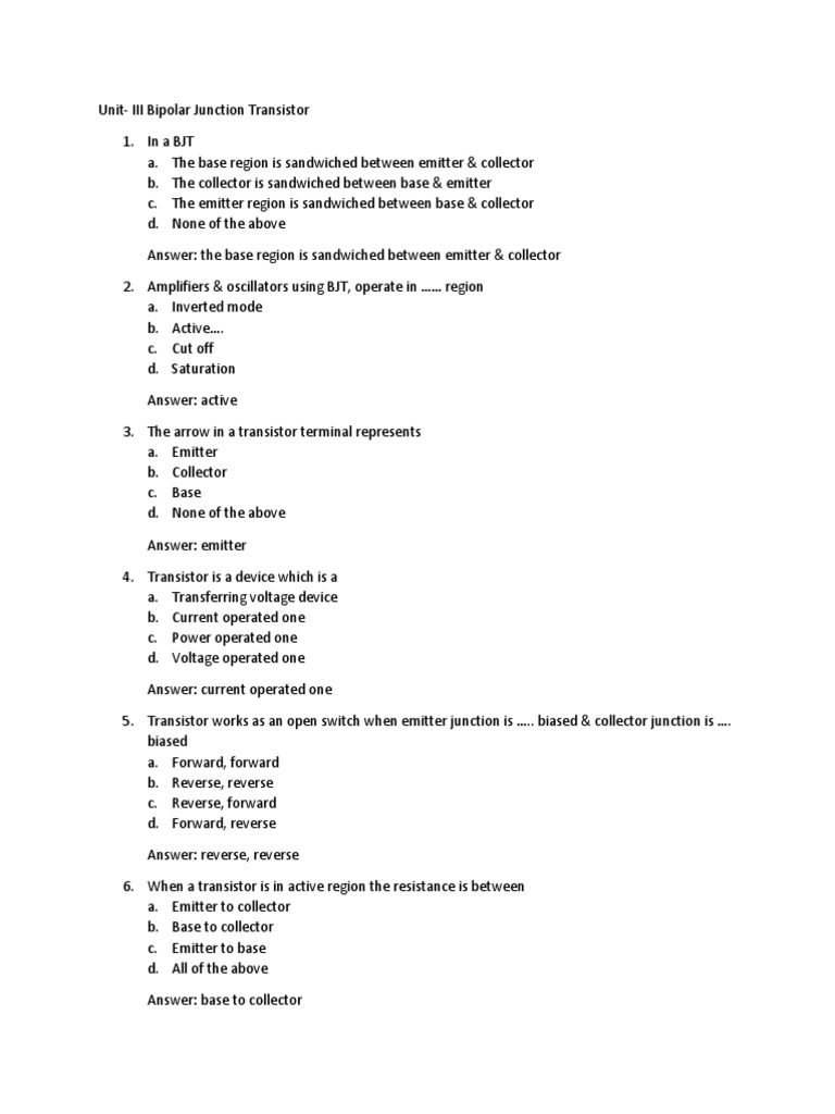 BEC Unit 3 Sem 2 PDF | PDF