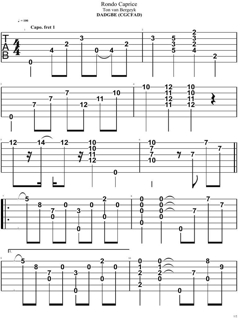 CGCFAD - Rondo Caprice | PDF | Chordophones | String Instruments