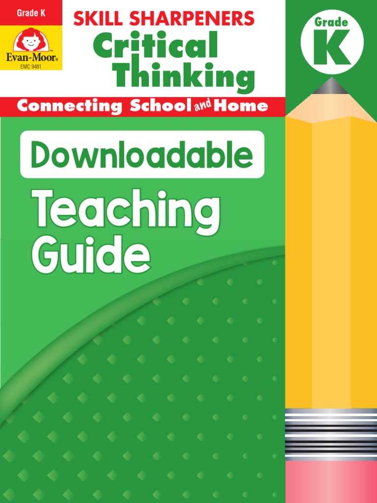 9481 TG CriticalThinking GK PDF | PDF | Critical Thinking | Thought 9481 TG CriticalThinking GK PDF | PDF | Critical Thinking | Thought