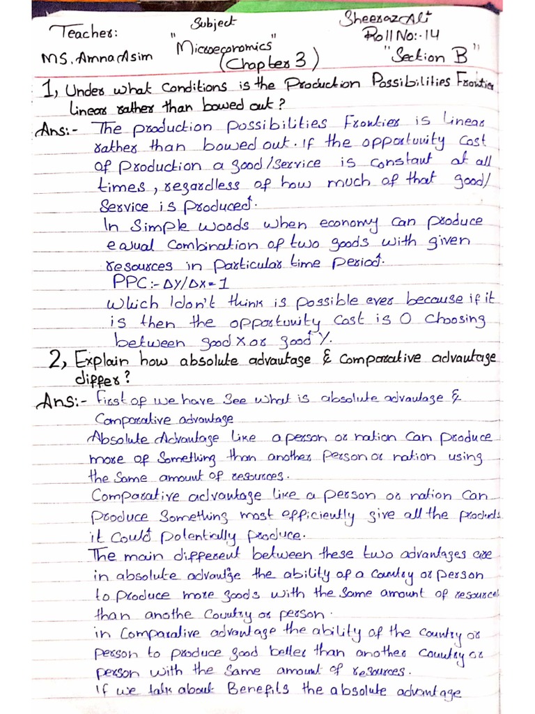 Chapter 3 Assignment by sheeraz Ali Roll No 14.pdf | PDF