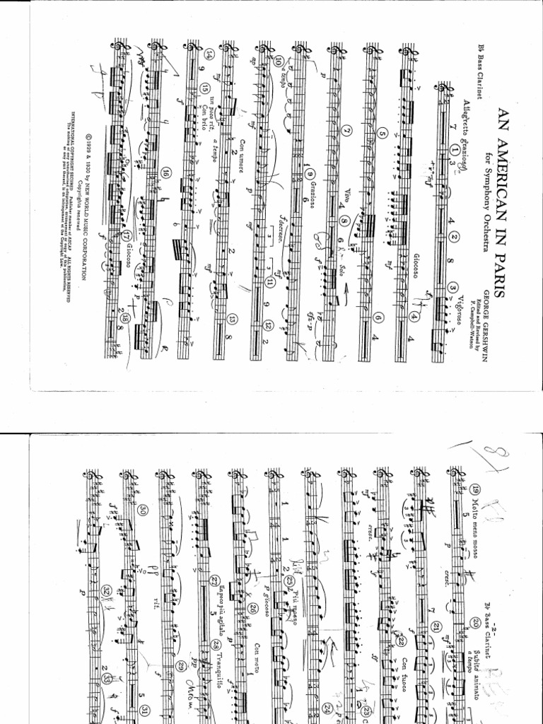 American in Paris - Bass | PDF