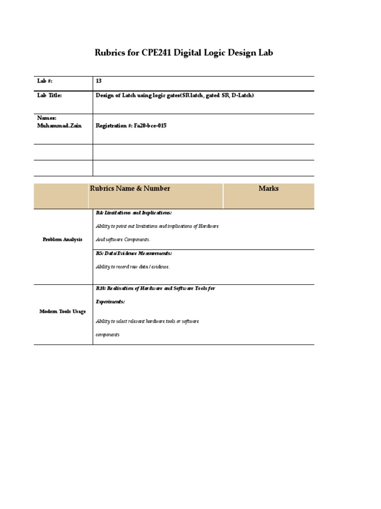 DLD Lab Report 13 | PDF