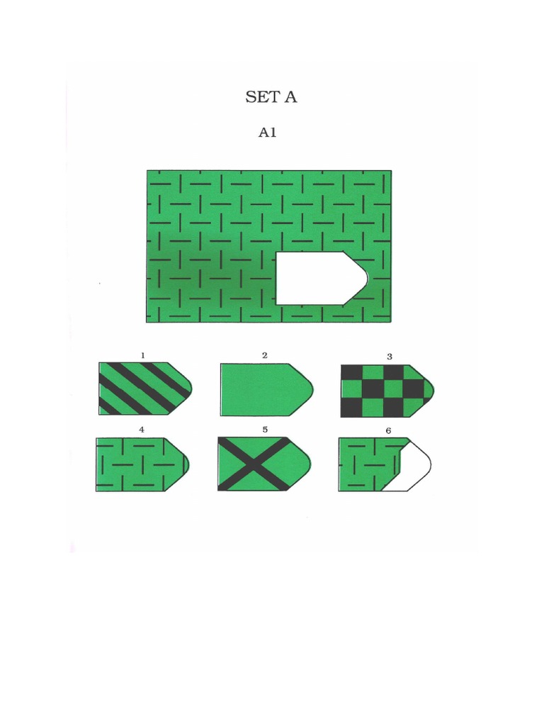 Matrizes de Raven Coloridas | PDF