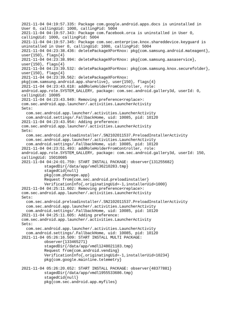 PM Debug Info | PDF | Application Software | Operating System Technology