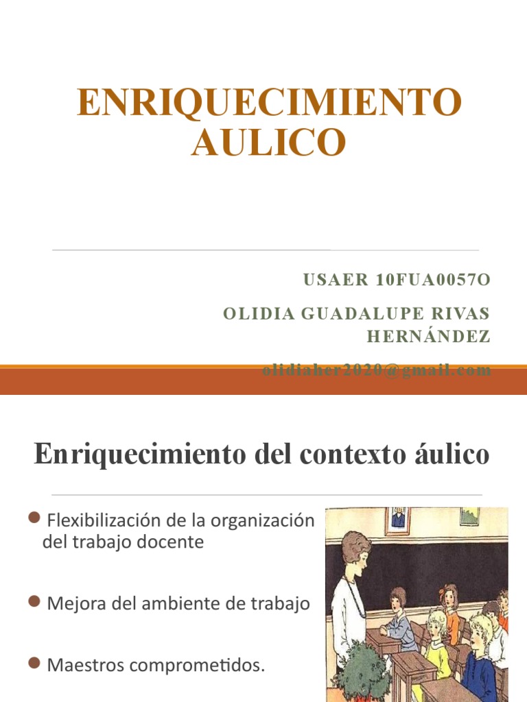 Enriquecimiento del Aula: Estrategias Efectivas | PDF | Aprendizaje ...