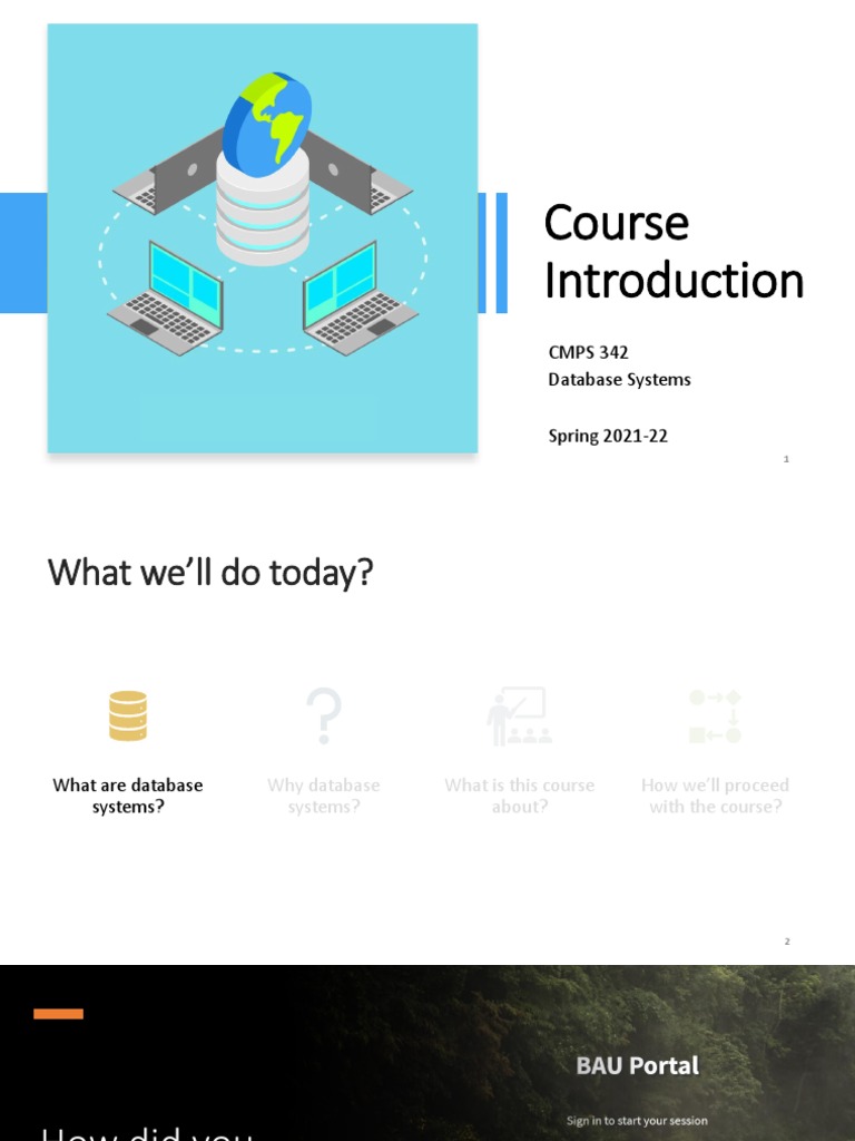 Week1 Intro | Download Free PDF | Databases | Computer Data